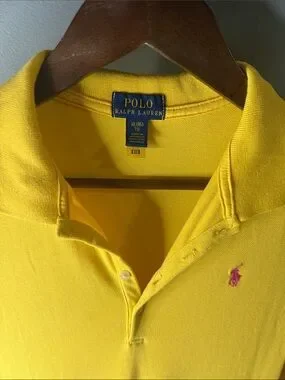 Polo Ralph Lauren | Dresses | Polo By Ralph Lauren Bright Yellow Polo ...